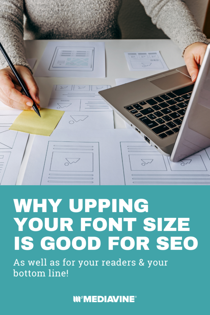 How to Increase Fond Size Using Googles Website Designer - Hunt Thimemper