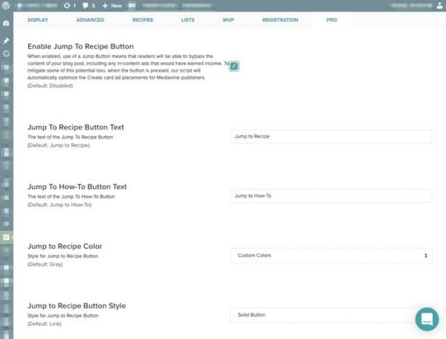 Create: Jump to Recipe is Here! - Mediavine